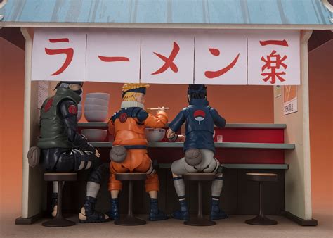 Bandai Tamashii Nations Shfiguarts Ichiraku Ramen Set Naruto