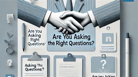 are you asking the right questions in your job interview here s how to