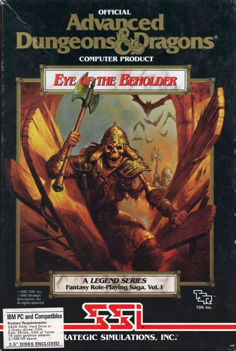 Eye Of The Beholder Dos Review Retro Freak Reviews