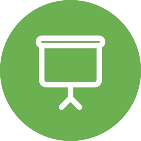 Projector Screen Generic Flat Icon