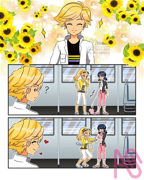 Heartdrop Miraculous Fan Comic Commission Ladymid0ri Illustrations