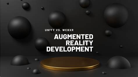 augmented reality development unity vs xr