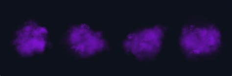 투명한 배경에 보라색 연기 또는 안개가 자주색입니다 마법의 안개 증기 벡터 일러스트 레이 션 검은색에 대한 스톡 벡터 아트 및 기타 이미지 Istock