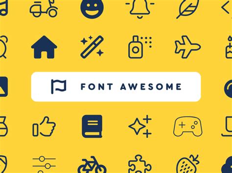 Font Awesome Icon Component Free Figma Resource Figma Elements