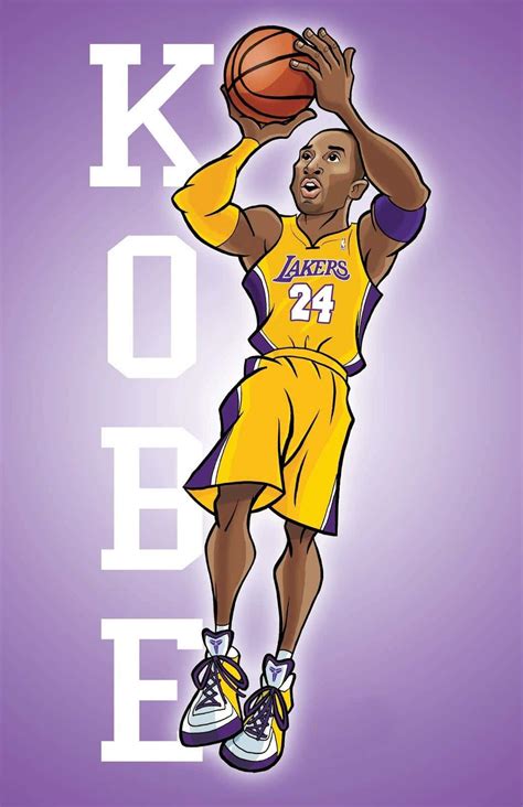 Kobe Bryant Cartoon Wallpapers