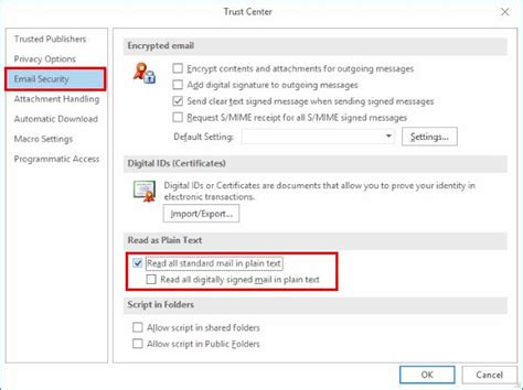 Cómo cambiar la vista a HTML o texto sin formato en Outlook y