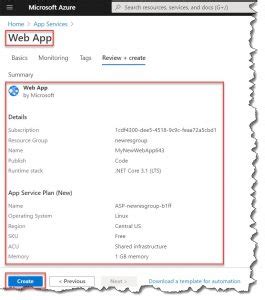 How To Create An Azure Web App Using Powershell Azure Lessons