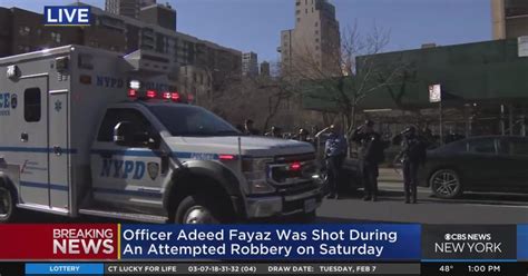Watch Dignified Transfer Of Nypd Officer Adeed Fayaz Cbs New York