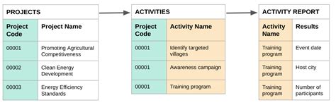 Understanding Activityinfos Data Model Activityinfo Information Management Software For Mande