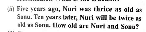 Aiimiit Education By Naveen Rachuri Linear Equations Ages Word Problems By Aiimiit