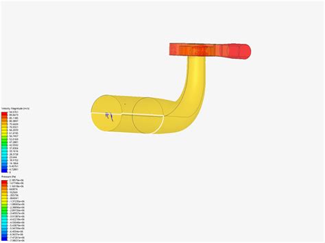 Fluid Flow Simulation Through A Water Turbine By Sreenand SimScale