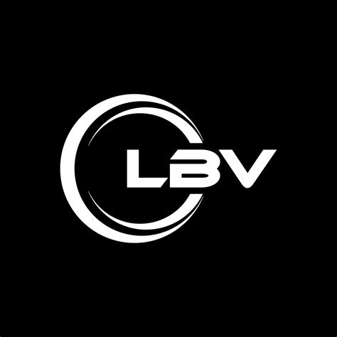 Lbv Letter Logo Design In Illustration Vector Logo Calligraphy