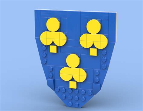 Lego Moc Shield Clovers 61 By Sylvainls Rebrickable Build With Lego