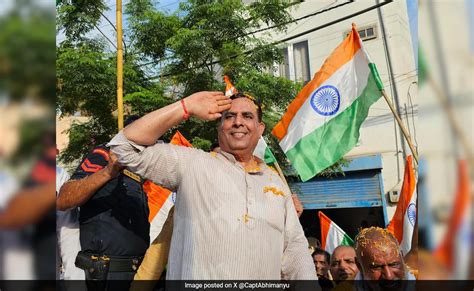 Haryana Elections 2024 In Haryana Bjps Richest Candidate Captain