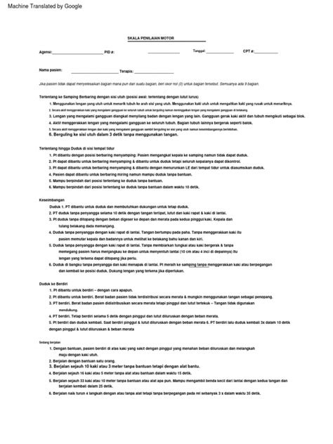 Motor Assessment Scale Pdf
