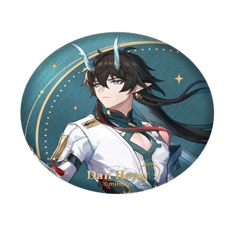 Honkai Star Rail Interstellar Journey Series Tin Badge Dan Heng