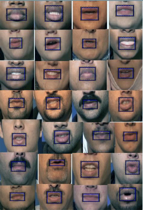 16 Nearest Colour Algorithm Accurate Lips Detection Samples Download Scientific Diagram