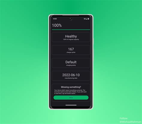 Android 14 Tipped To Include Native Battery Health Feature