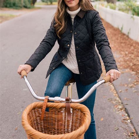 Corduroy Collar Diamond Quilted Thermo Regulated Barn Jacket Sunifty