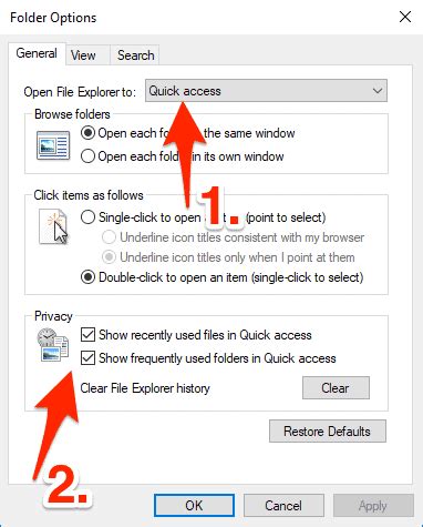 How To Customize The Windows File Manager Quick Access Menu