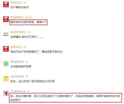 京東女白領怒吼：已婚未孕被談離職，你xx不懷孕怎麼來的你？ 每日頭條