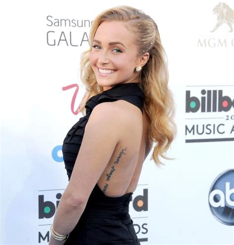 Meryem Uzerli Hayden Panettiere Having Misspelled Tattoo Removed