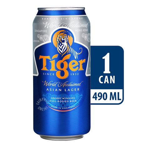 Tiger Can Beer Lager Ntuc Fairprice