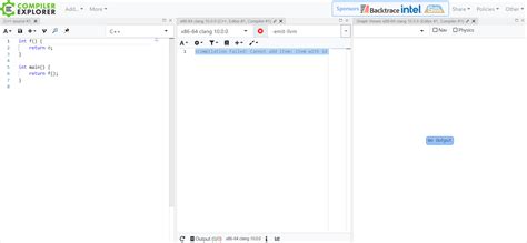 BUG Opening Graph Output Tab Breaks The Compiler S Output Issue
