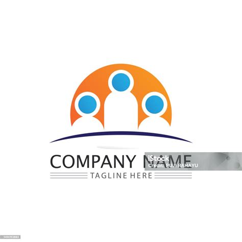 Logo Succes Travail Déquipe Marque Et Logo Dentreprise Communauté