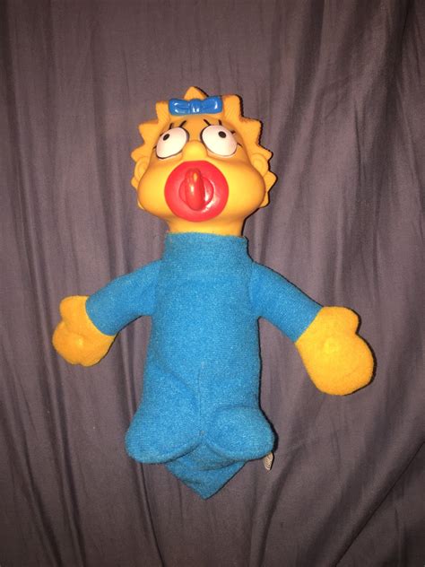 Vintage 1990 Maggie Simpson Plush Grailed