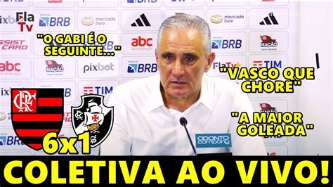 Coletiva Ao Vivo Tite Solta O Verbo ApÓs Flamengo X Vasco Youtube