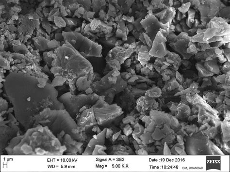 Sem Image Of Coal Sample Pore Image Analysis Pia Download Scientific Diagram