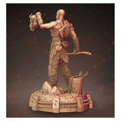 Kratos God Of War Stl 3d Print Files