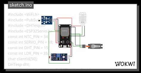Test Sans NTC Wokwi ESP32 STM32 Arduino Simulator