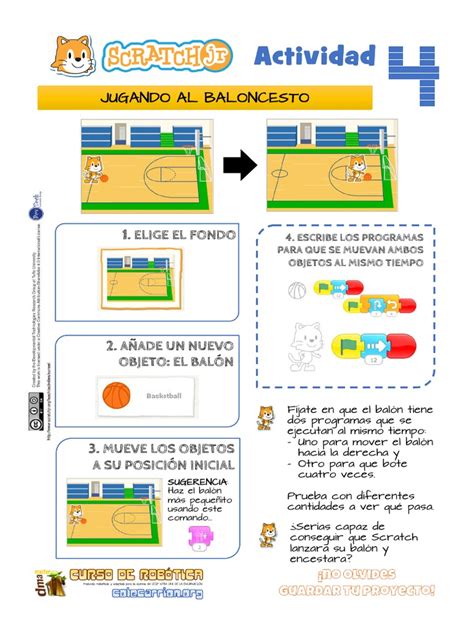 Fichas Scratch Jr 4 Pdf