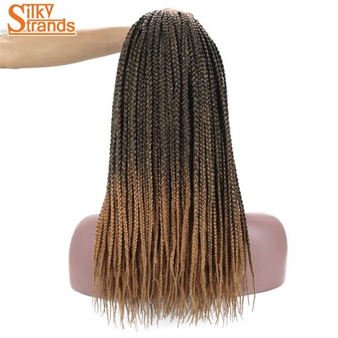 Silky Strands 14 18 24inch Medium 3S Pre Twist Crochet Box Braids Low