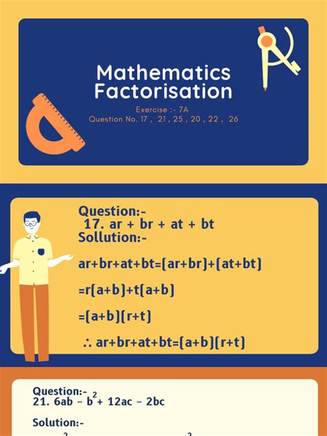 Mathematics Factorisation Pdf