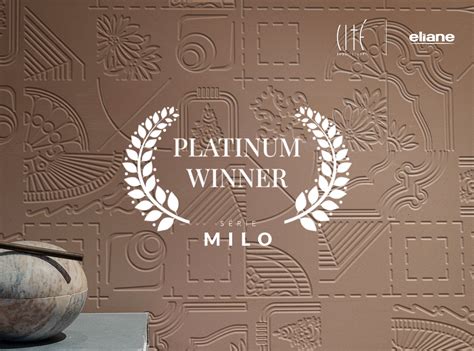 Milo Series Wins Another International Award Eliane Ceramic Tiles