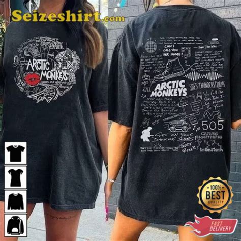 Arctic Monkeys North American Tour 2023 Shirt Seizeshirt