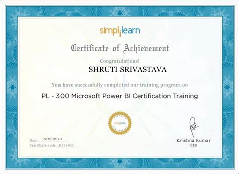 Earned Power Bi Certification With Skillup Shruti Srivastava Posted On The Topic Linkedin
