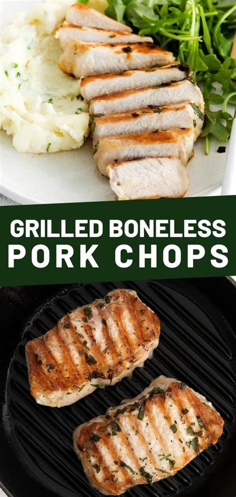 Grilled Boneless Pork Chops Spoonful Of Flavor