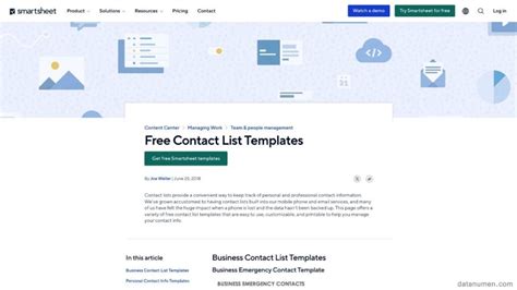 11 Best Excel Contact List Template Sites 2024 Free