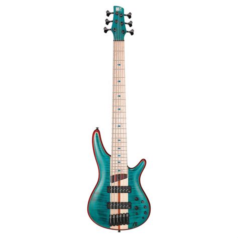 Ibanez Sr1426bcgl Premium 6 String Electric Bass Caribbean Green Low G