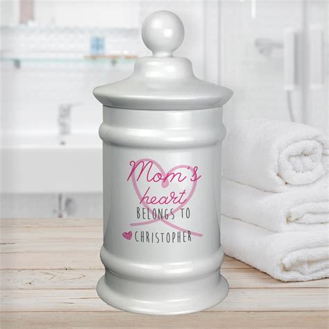 Personalized Belongs To Apothecary Jar