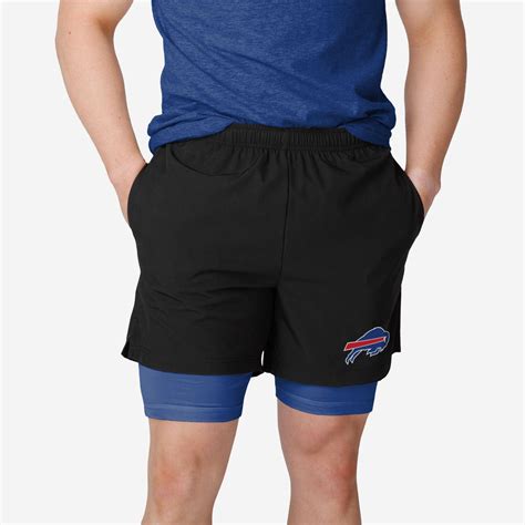 Buffalo Bills Black Team Color Lining Shorts Foco