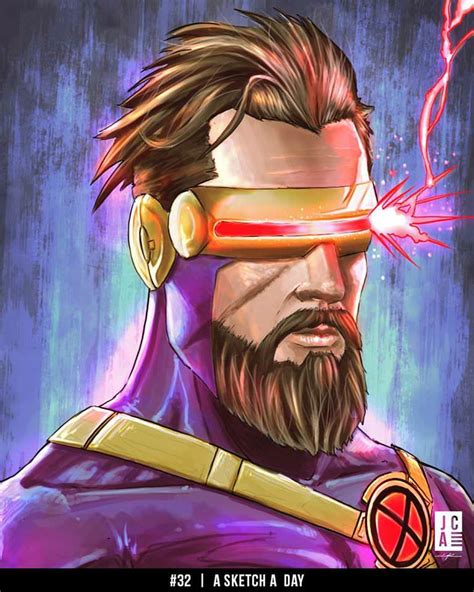 Cyclops With A Beard Xmen