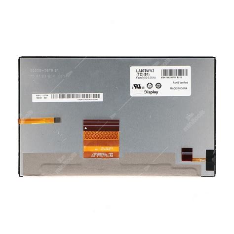 LG LA WV TD TFT LCD Display With Touchscreen