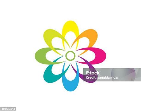 花卉圖示向量插圖設計向量圖形及更多夏天圖片 夏天 大自然 室內裝潢 Istock