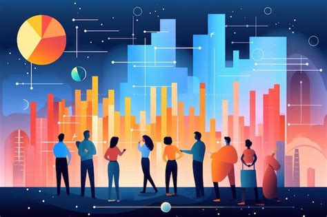 Premium Ai Image Charts Analyze Business Data And Customer Insights For Analytics Generative Ai