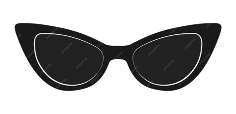 Premium Vector Sunglasses Vector Illustration Isolated On A White Background